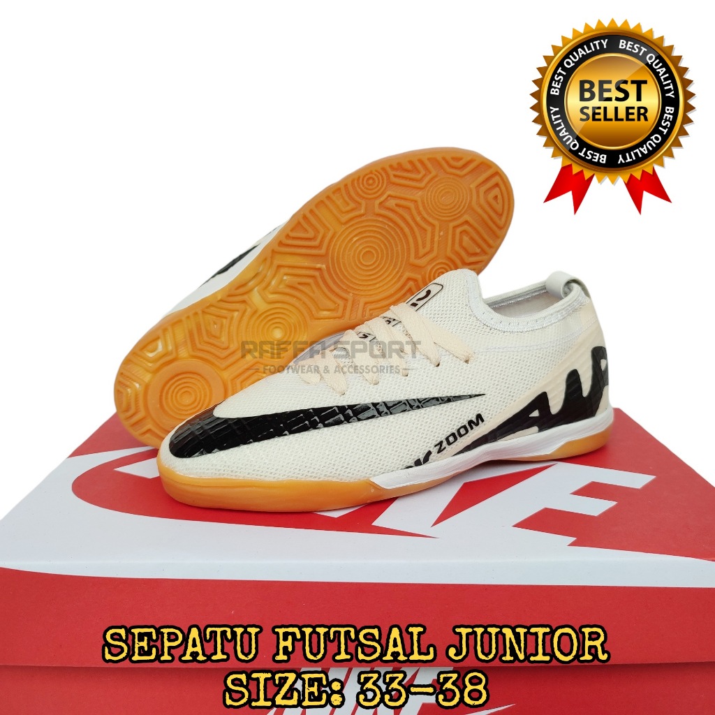Junior Futsal Shoes for Boys Girls Semi Booth Cream | Shopee Philippines