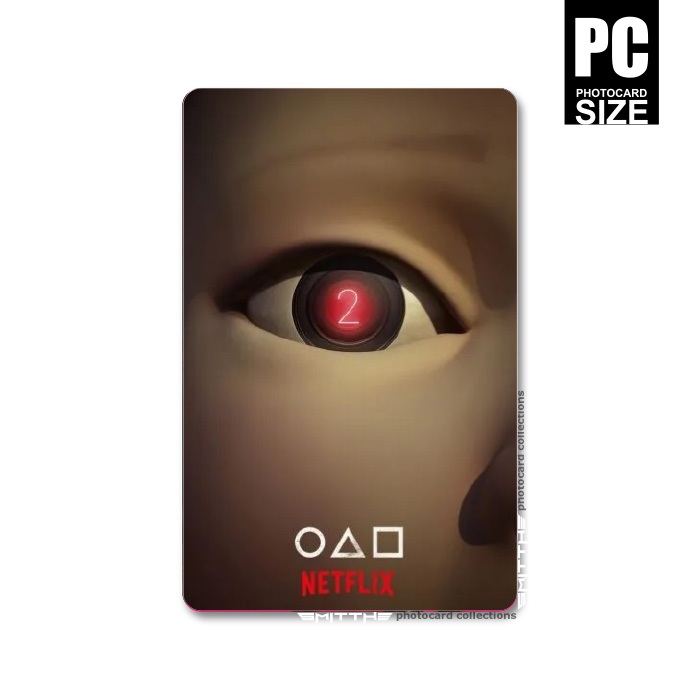 Photocard Squid Game Photo Card Korean drakor kdrama Collection Card ...