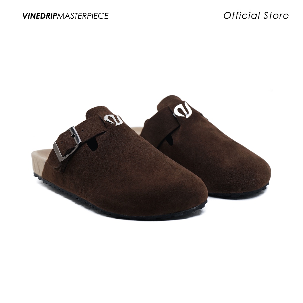 Vinylmasterpiece - Fresco Aurum Coffee Clogs - Men's Women's Sandals ...