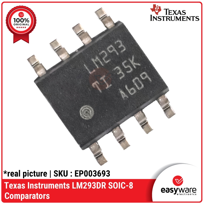 IC LM293DR SOIC-8 LM293 SOP-8 SMD IC Comparator Original | Shopee ...