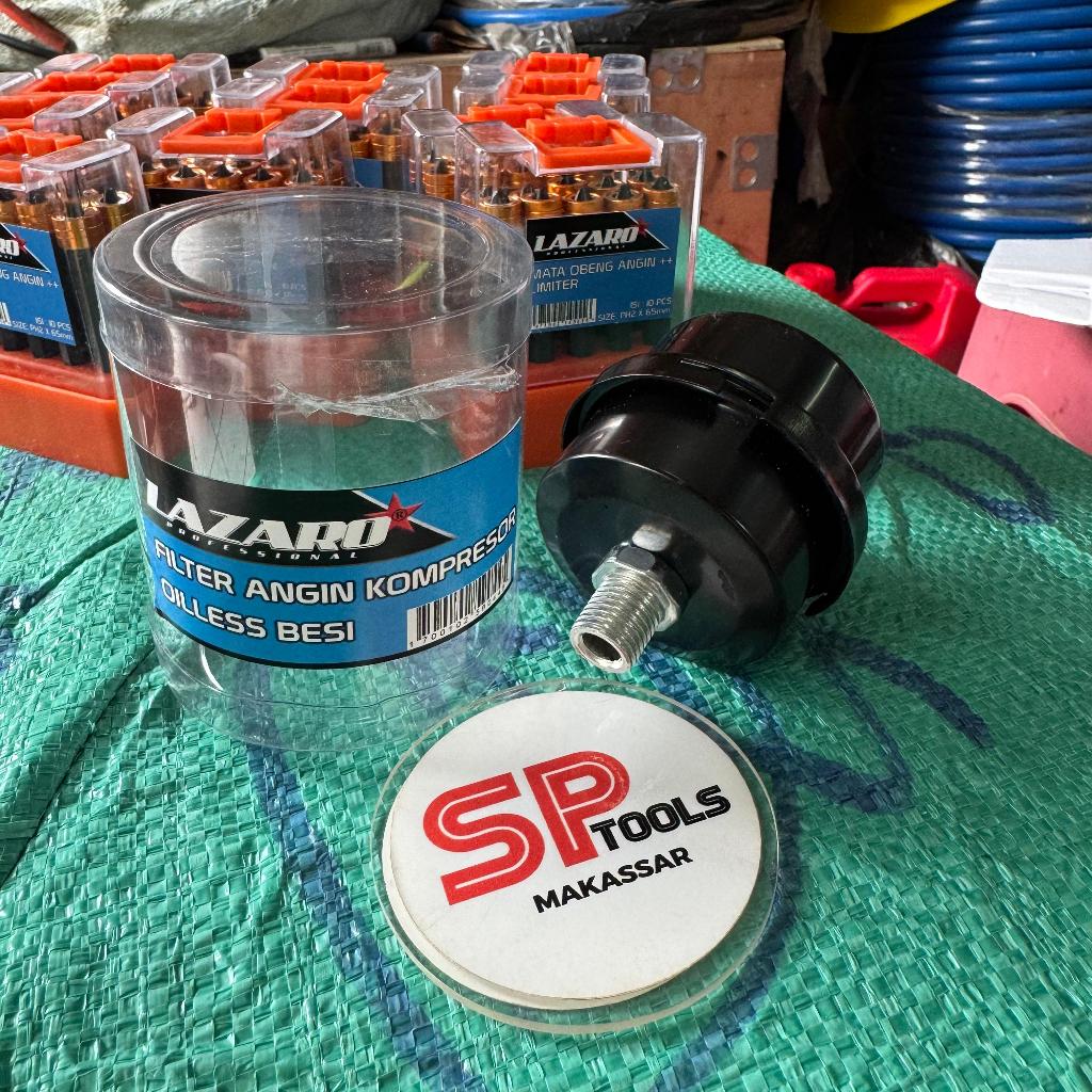 MESIN Filter / AIR FILTER COMPRESSOR OILESS 3/8" LAZARO COMPRESSOR ...