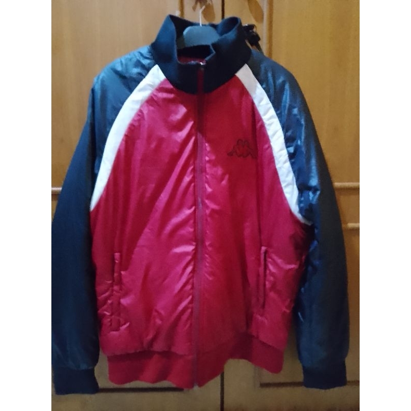 Kapa puffer jacket big logo scnd 20k | Shopee Philippines