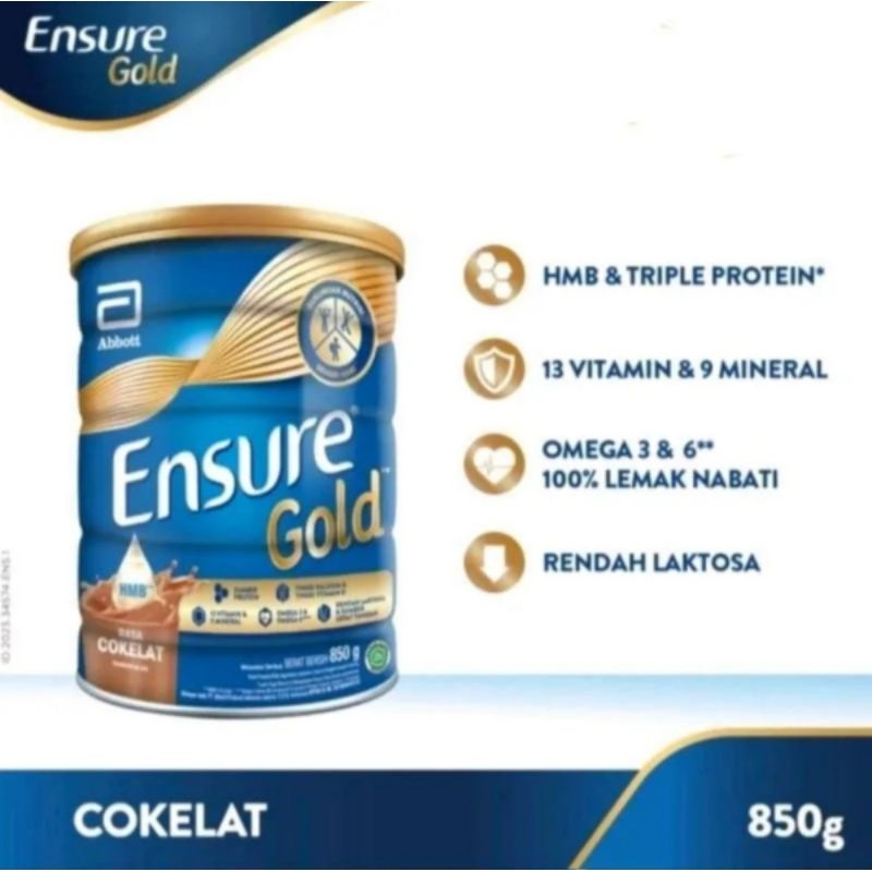Ensure Gold Chocolate 850gr Exp 2026 | Shopee Philippines