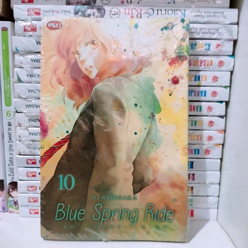 Blue spring ride ao haru ride comic vol 10 rare seal | Shopee Philippines