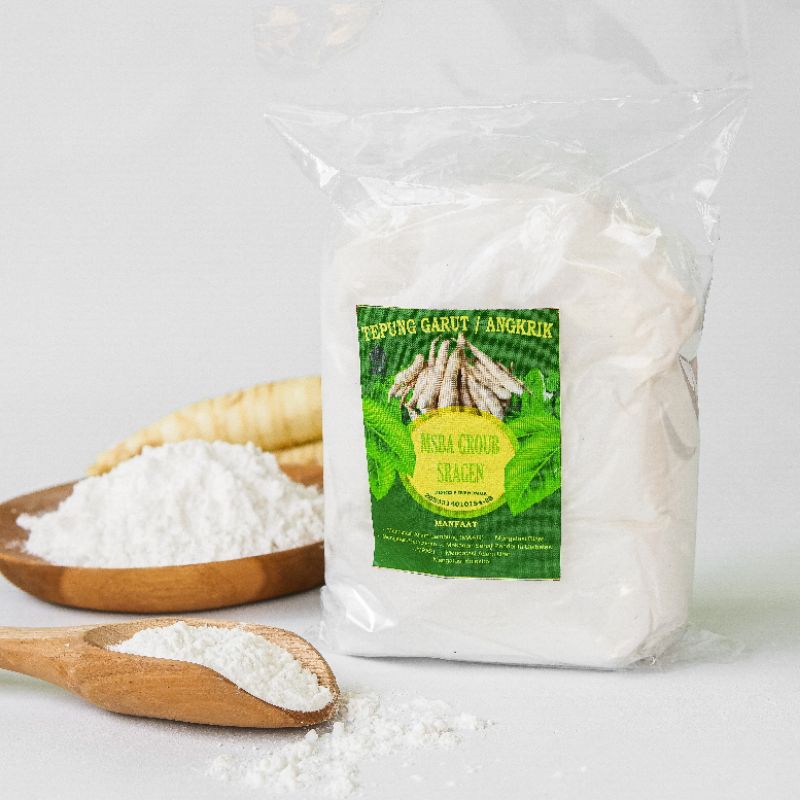 Arrowroot starch flour/Garut flour 1kg/gluten free flour/herbal stomach ...