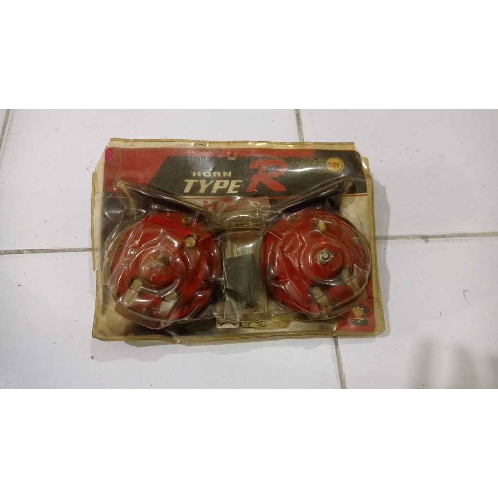 Double Snail Horn - 12v Special - Can be TYPE R Cars and Motorbikes ...