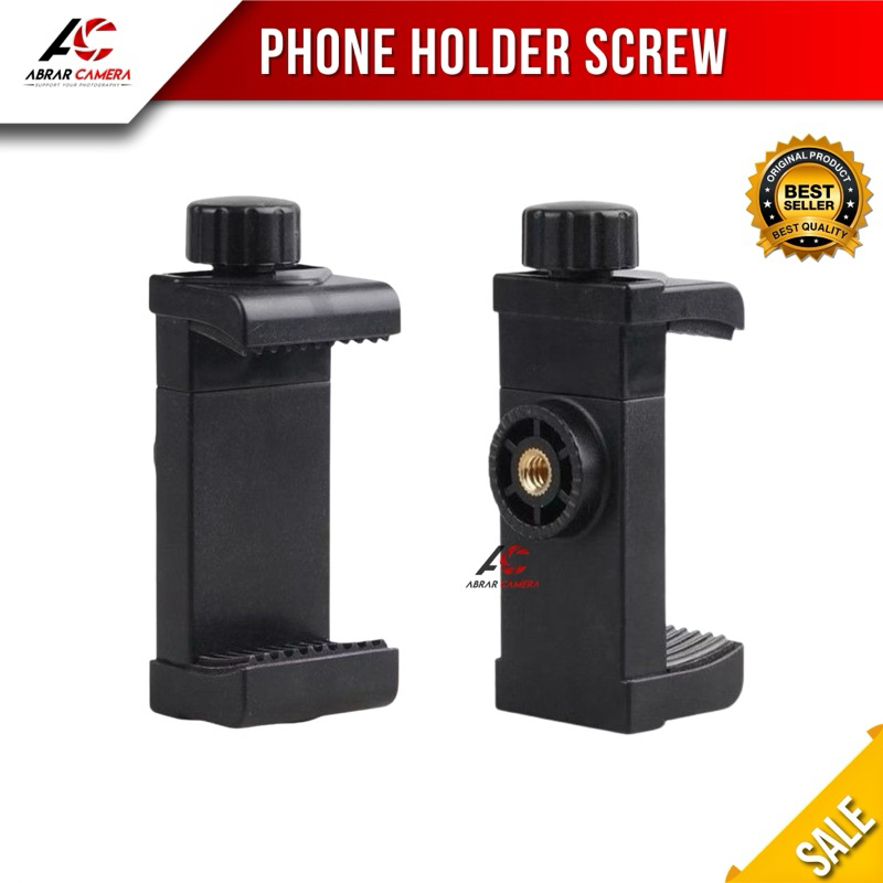 HP Smartphone Bolt Phone Holder Tripod Mount Clamp - Cell Phone Holder ...