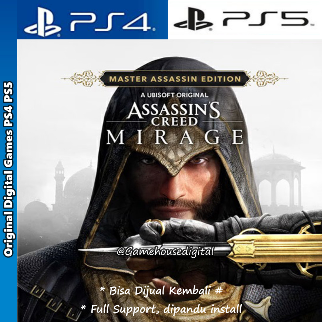 Assassins Creed Mirage Master Assassins Edition PS4 PS5 | Shopee ...