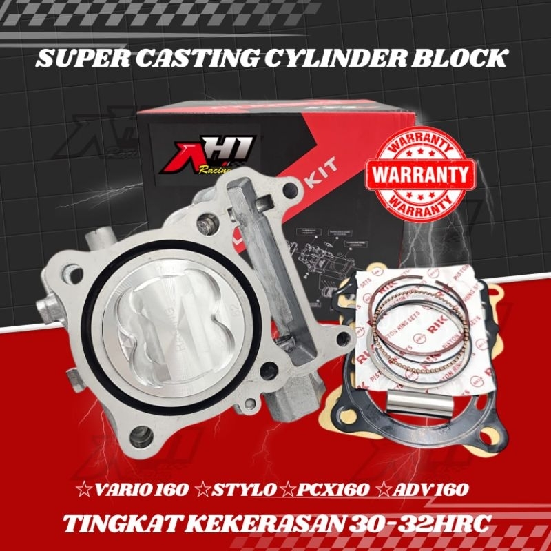 BORE UP AH1 VARIO160 PCX160 ADV160 SEHER BLOCK SIZE 62MM | Shopee ...