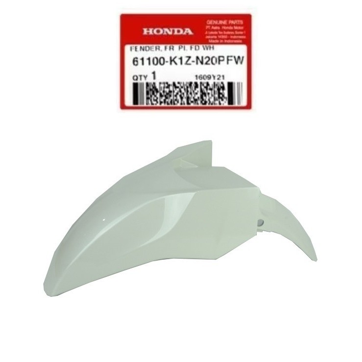 PUTIH Honda PCX 160 K1Z - 61100K1ZN20PFW Pearl White Front Fender ...