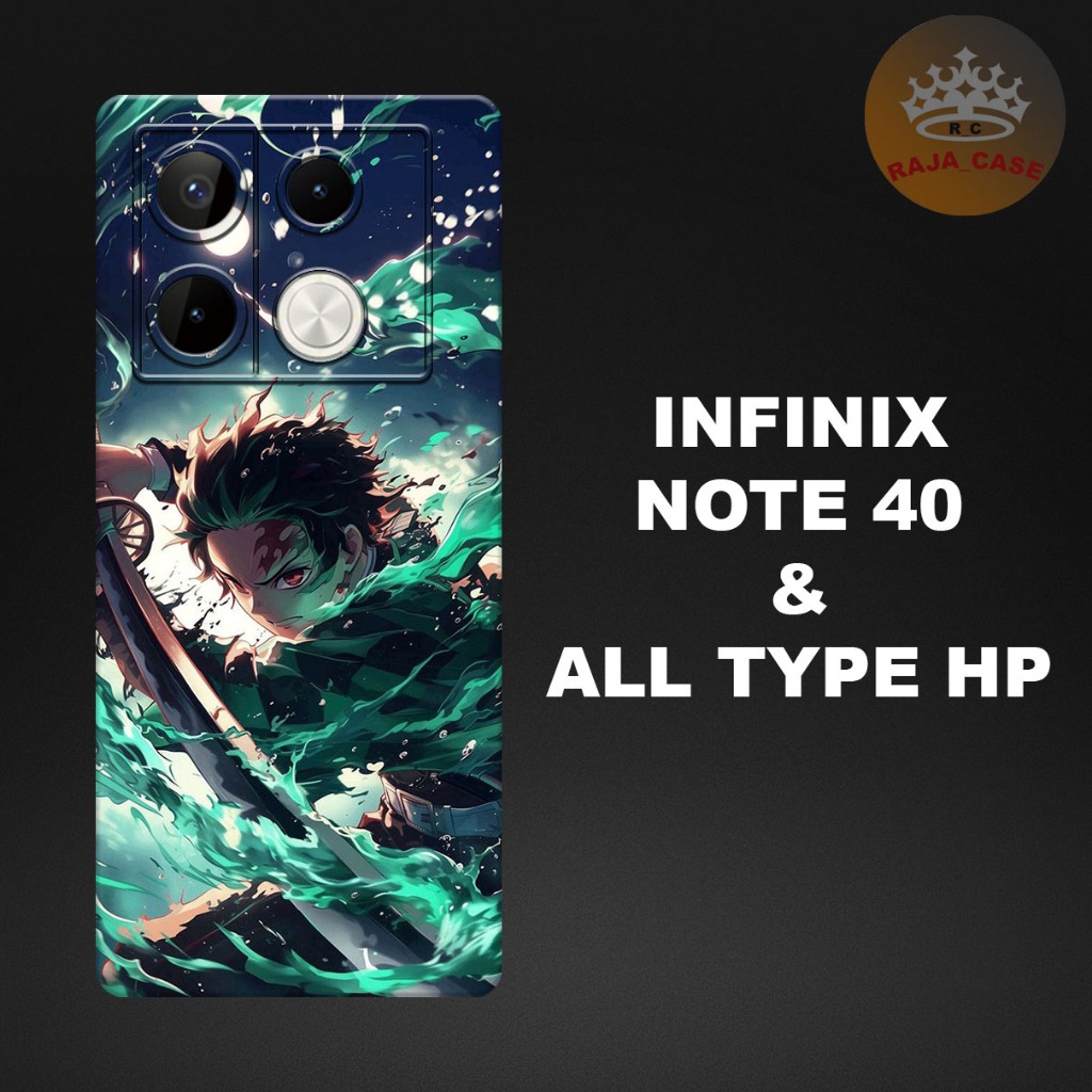 HP Newest Rc34 Case INFINIX NOTE 40 2024 - ANIME KIMETSU motif ...