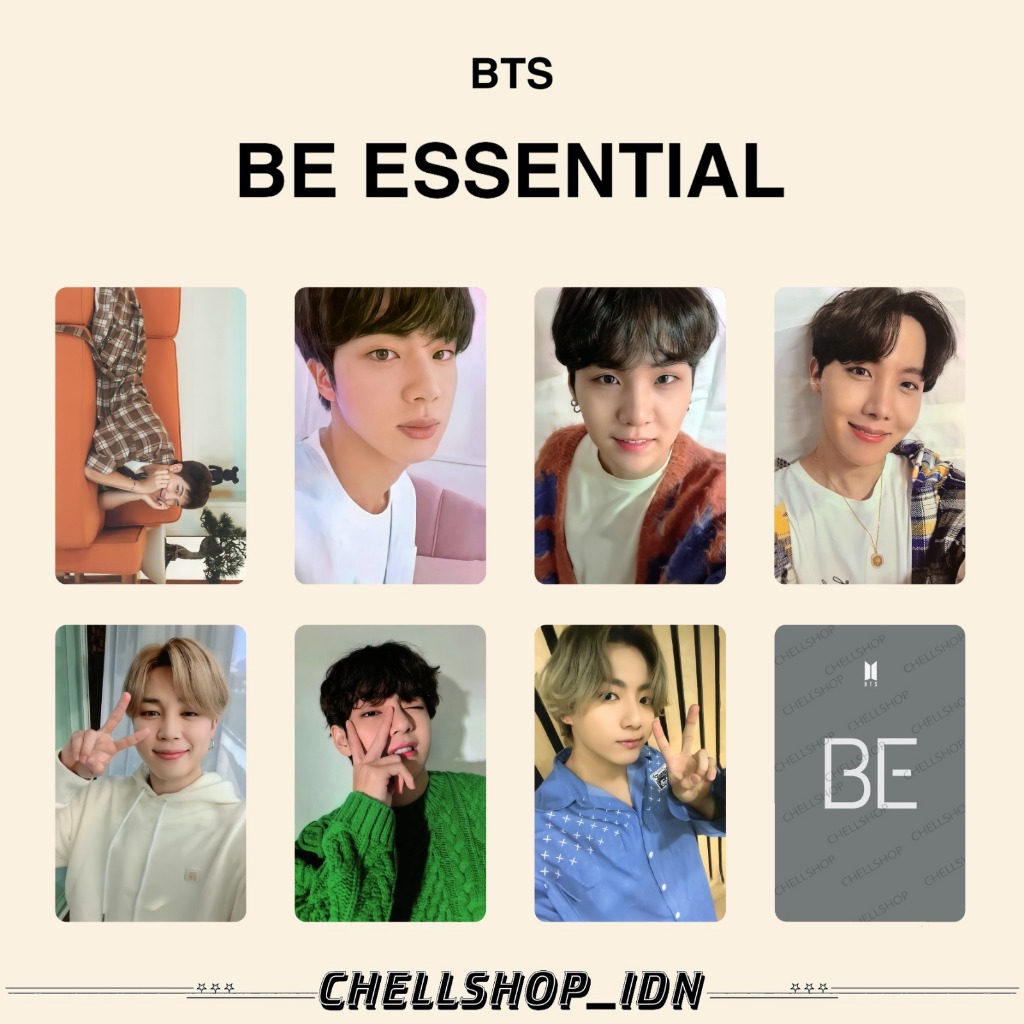 Photocard BE ESSENTIAL | Shopee Philippines
