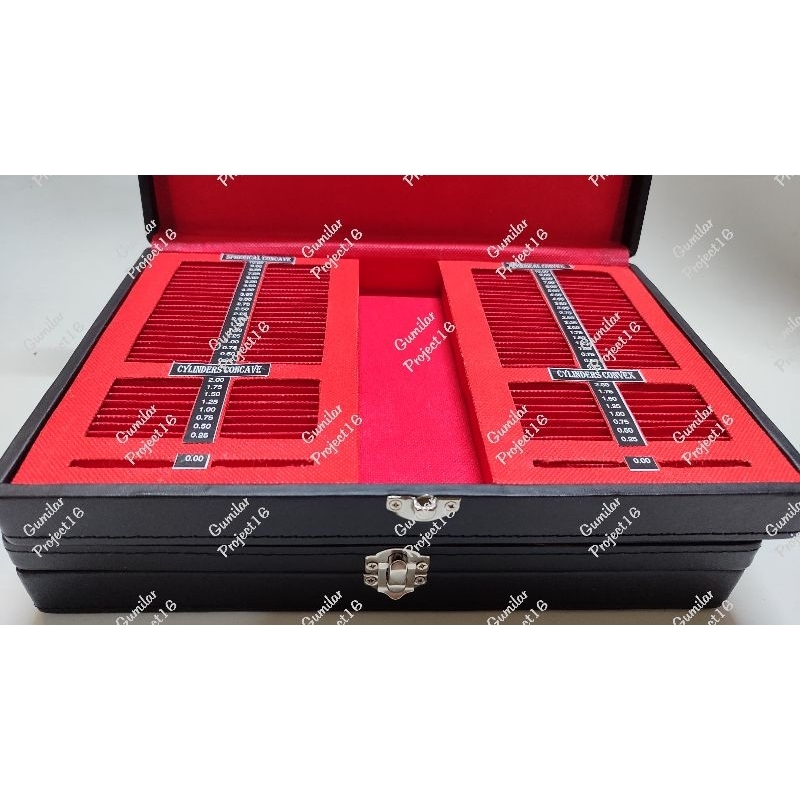 Trial lens Box (Velvet Testbox) Empty/ Without lens filling | Shopee ...