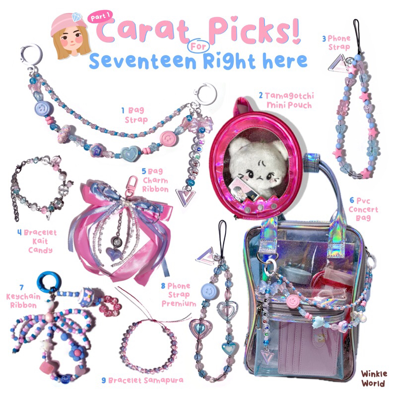 Winkle world Pre-Order Payment - Seventeen Concert Kit | Shopee Philippines