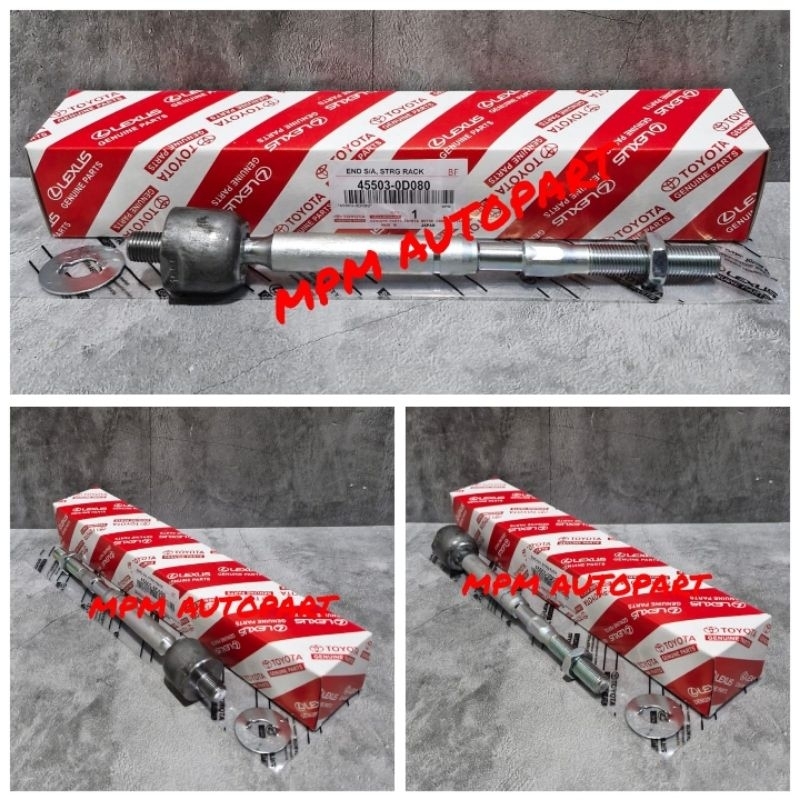Long tie rod rack end new vios yaris gen 2 45503-0d080 | Shopee Philippines