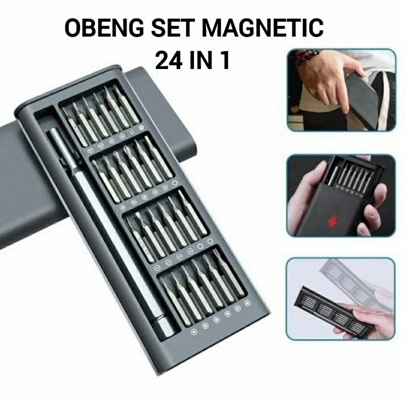 Premium 24 IN 1 SCREWDRIVER SET, MULTIFUNCTION MAGNETIC SCREWDRIVER SET ...