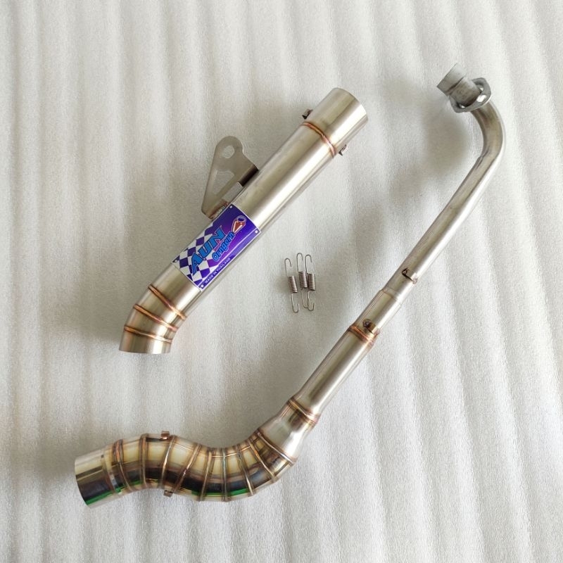 Aun 51mm canister super open pipe tube type 1set and big elbow for wave ...