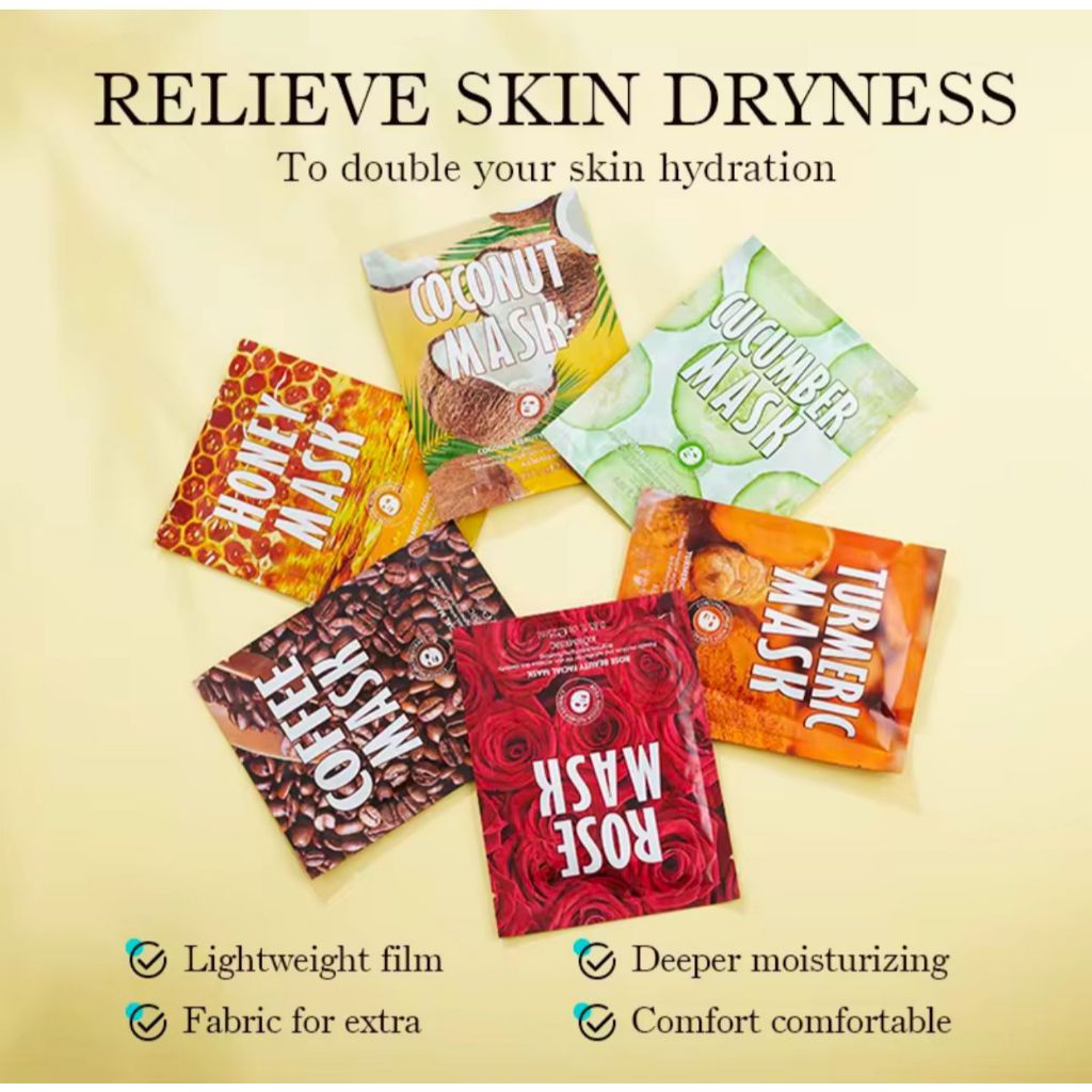 Pahe KORMESIC BOTANY FACIAL MASK (CONTAINS 10 PCS) | Shopee Philippines
