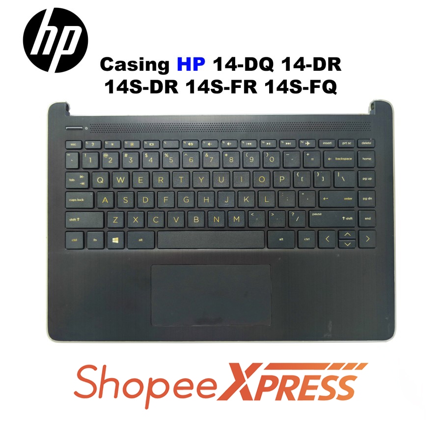 Keyboard Case + Bottom / Bottom + Palmrest Laptop HP 14-DQ 14-DR 14S-DR ...
