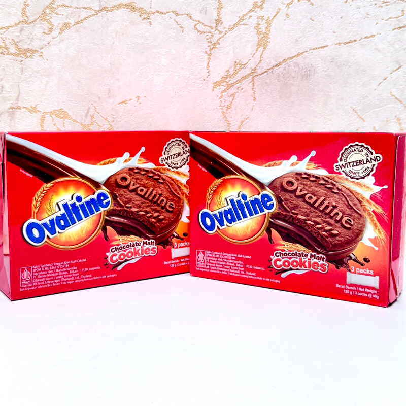 Ovaltine Chocolate Malt Cookies Biscuits 120gr | Shopee Philippines