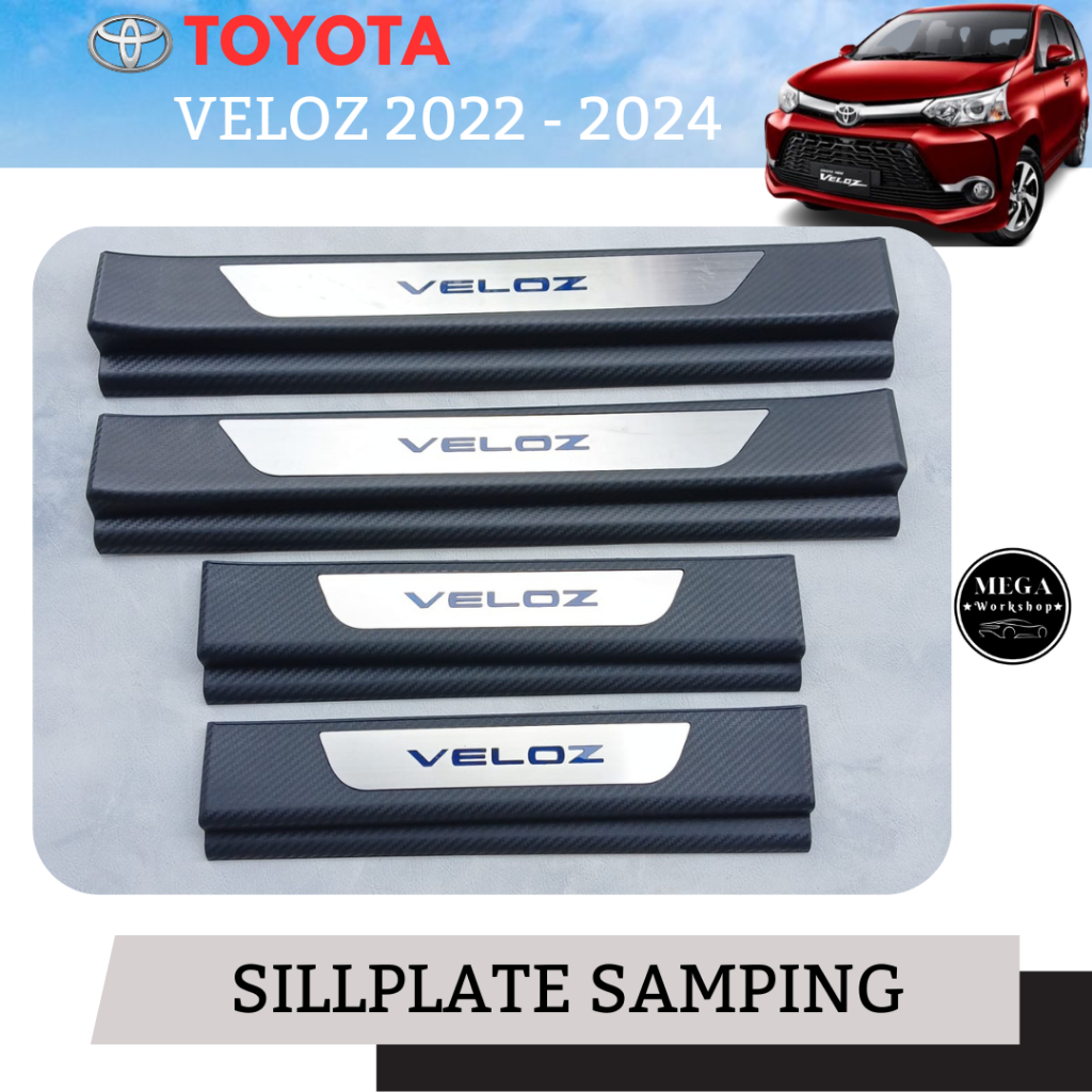 Veloz Car Side Step Sillplate 2022 - 2024 | Shopee Philippines