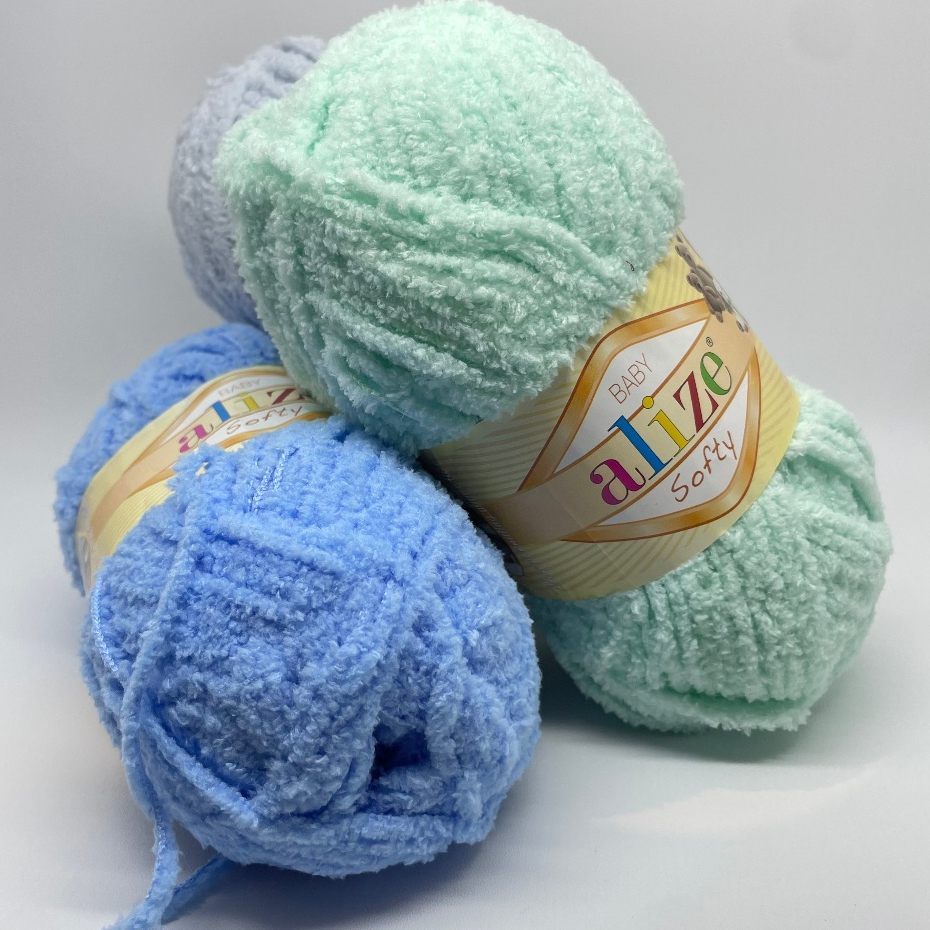 Alize Softy amigurugi yarn fluffy knitting yarn | Shopee Philippines