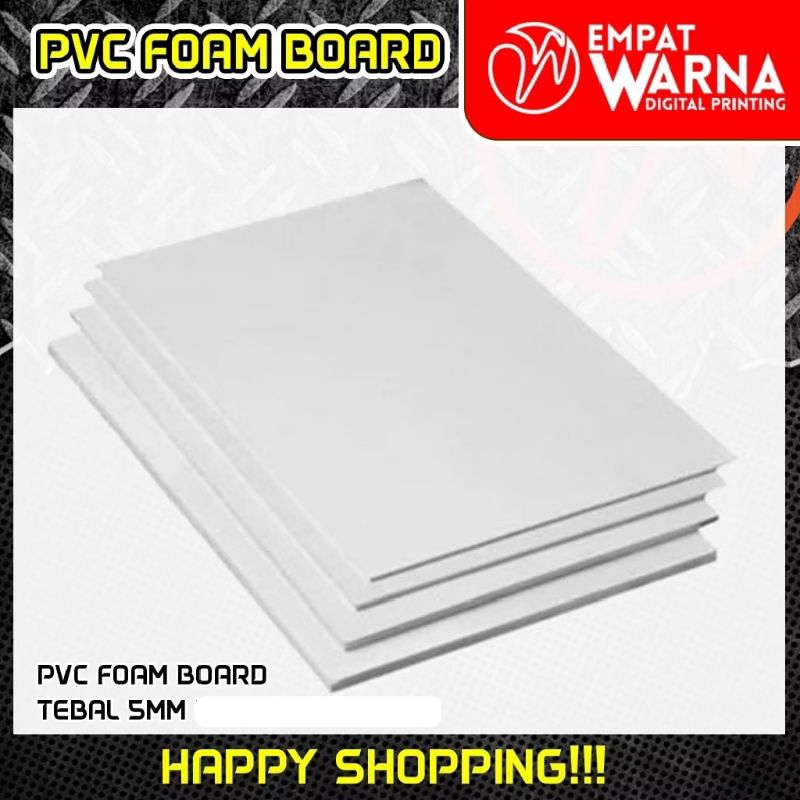 Pvc Foam Board 5mm Thick 40x60cm | Shopee Philippines