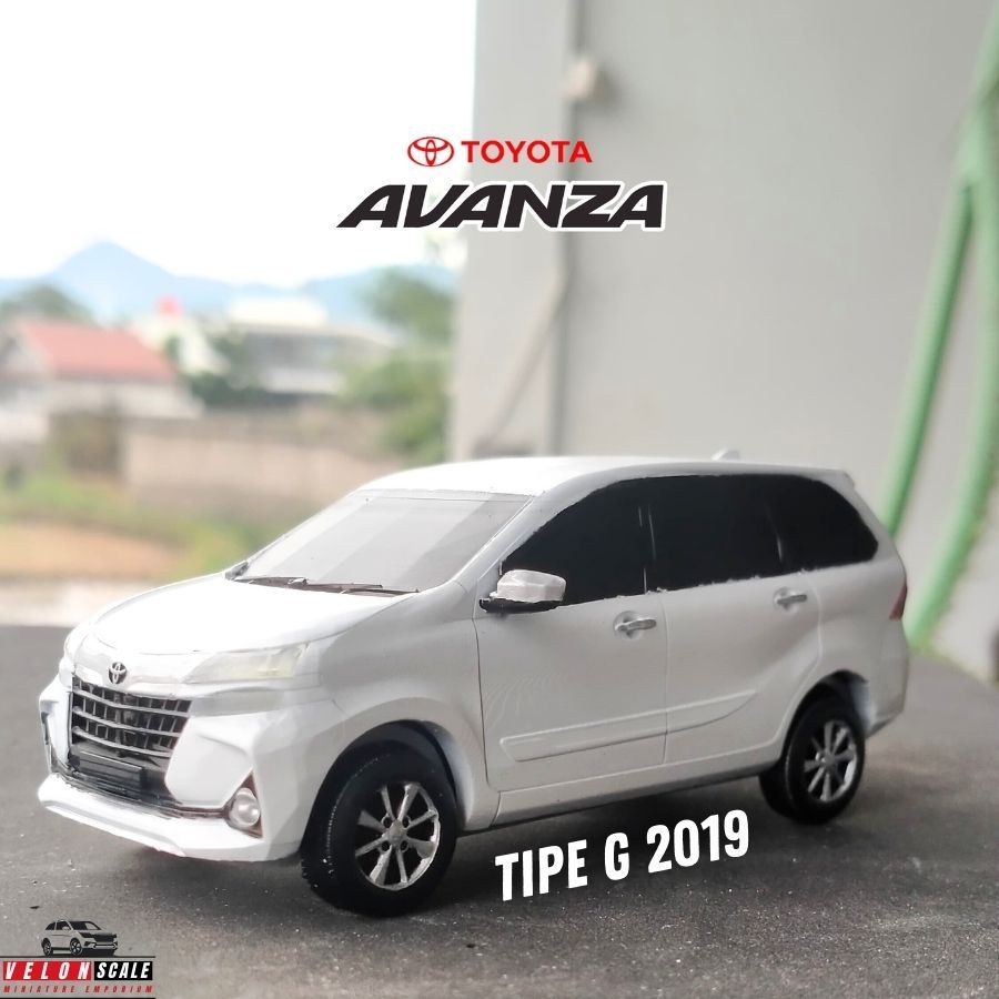 REPLIKA Diecast Toyota AVANZA Type G 2019 1:43 Scale AVANZA Miniature ...