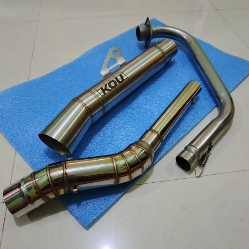 Kou Super Open spec Pipe big elbow Raider 150 Sniper150 135 Tmx 125 150 ...