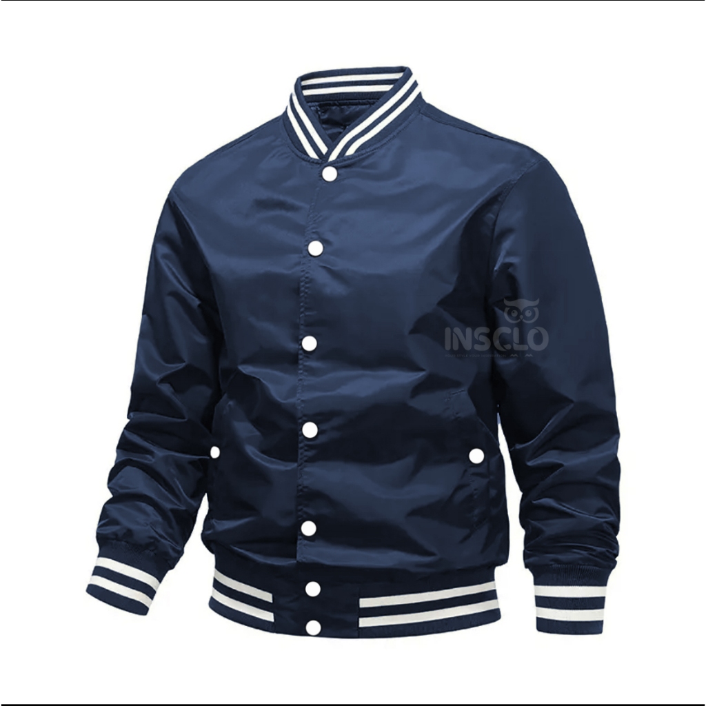 Down PRICES !! Varsity MEN'S BOMBER JACKET / ORIGINAL BOYS' BASEBALL ...