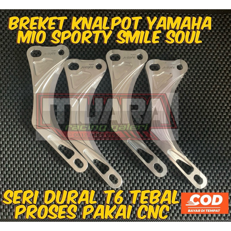 Mio PNP exhaust bracket mio 5TL mio soul smile fino carburetor dural ...