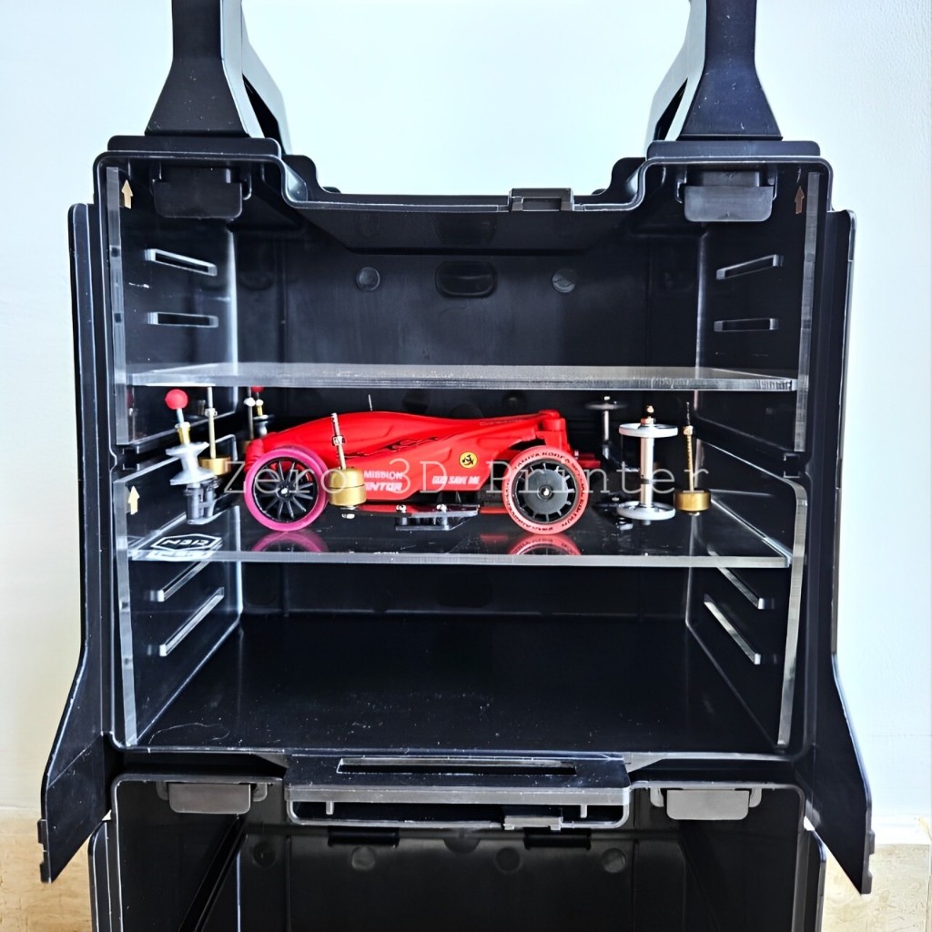 Tamiya Pitbox TMAC Asia Challenge 95671 Portable Pit Black Box Acrylic ...