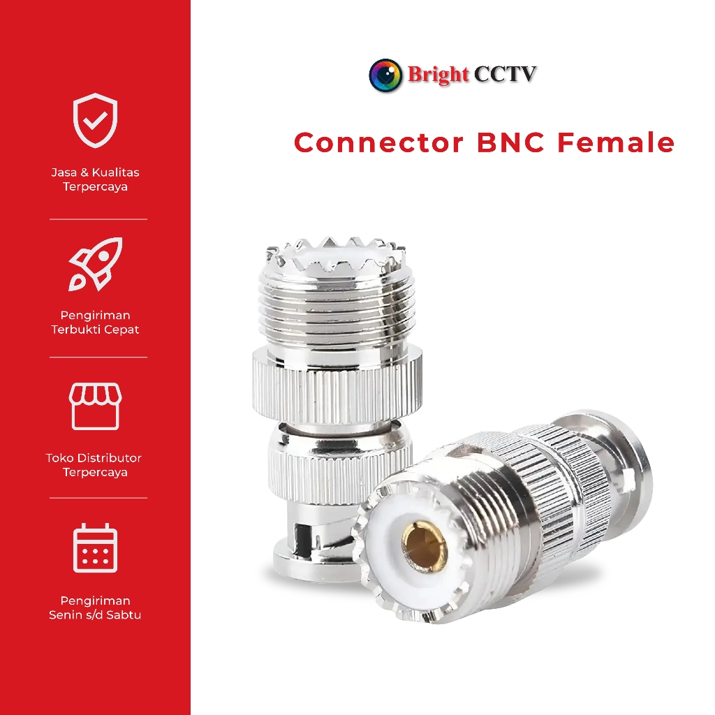 BNC Female CCTV Connector | Shopee Philippines