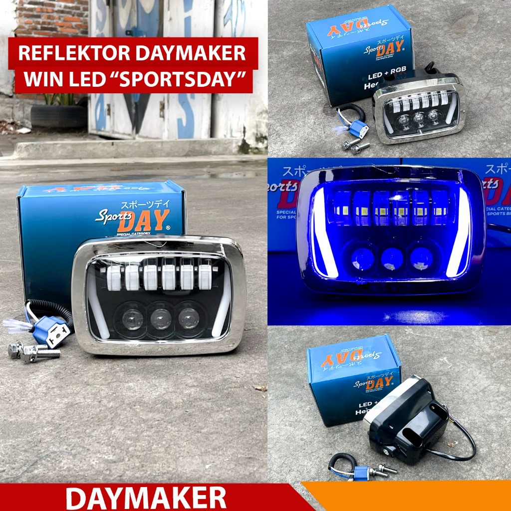 Win LED Headlights Front reflector GL gl100 glmax rx full set pair 4 x ...