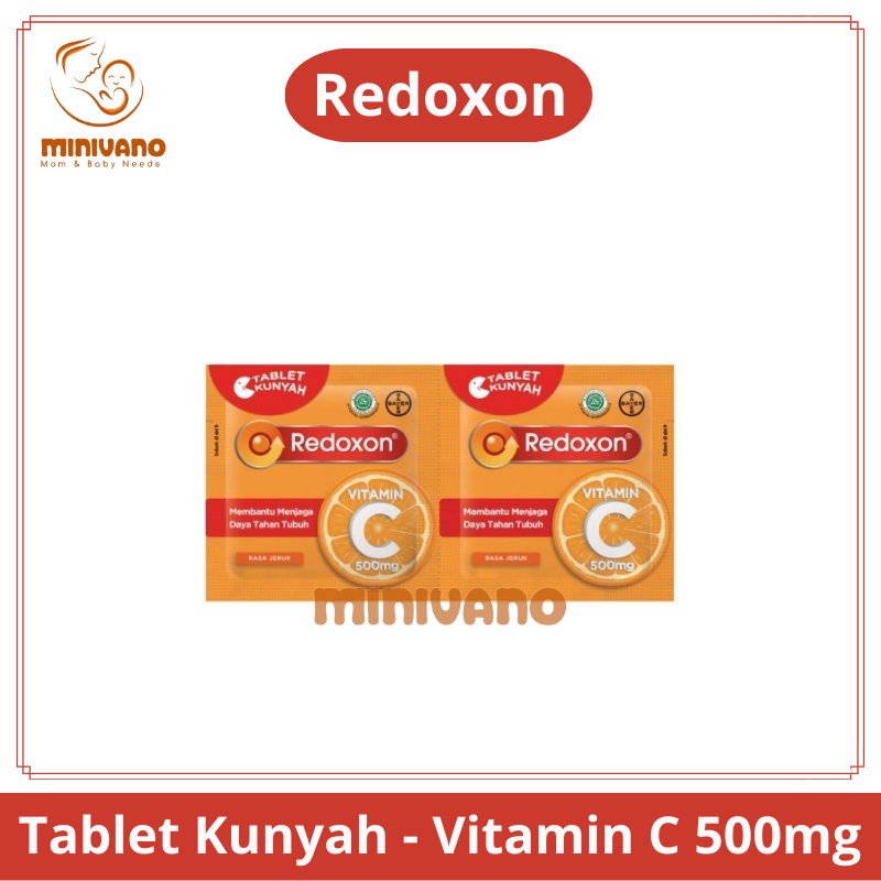 Redoxon Vitamin C 500mg - Chewable Tablets contains 2 Sachets | Shopee ...