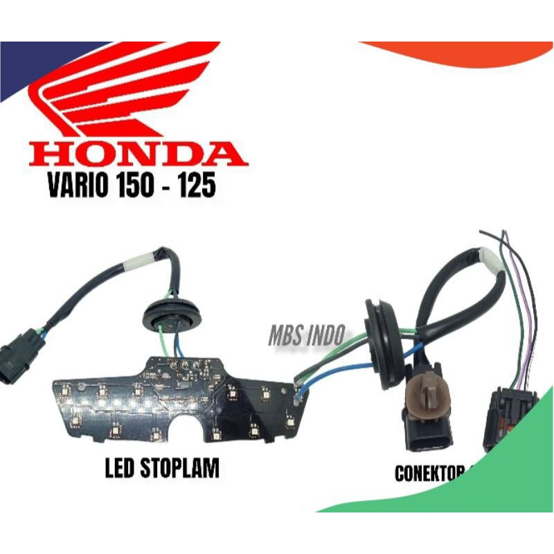 Connector Cable VCB PCB Stop Lamp Honda VARIO 125 150 Ori / VARIO Rear ...