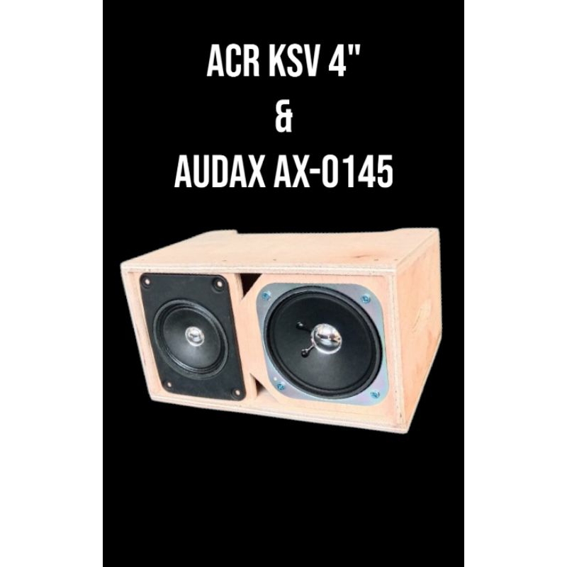 Box Line aray 4 inch plus Acr ksv 4 inch Speaker and audax AX-0145 T8 ...