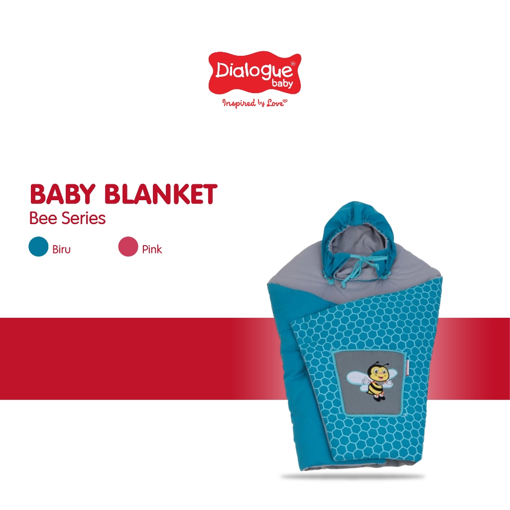 Dialogue Baby Pocket Baby Blanket Bee Series DGB3107 | Shopee Philippines