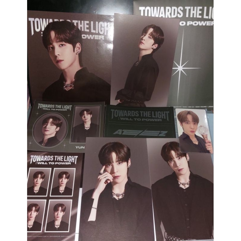 Ateez Official Merchandise [Towards The Light : Will To Power] Photoset ...