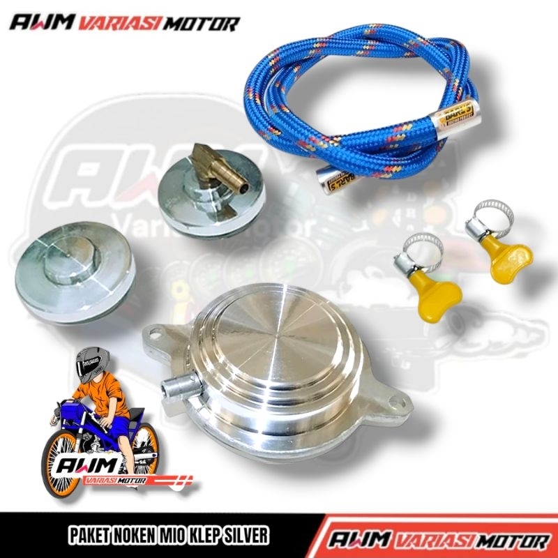 MESIN Mio Racing CNC Valve Cover Mio Sporty Timing Cover Set Engine Air ...