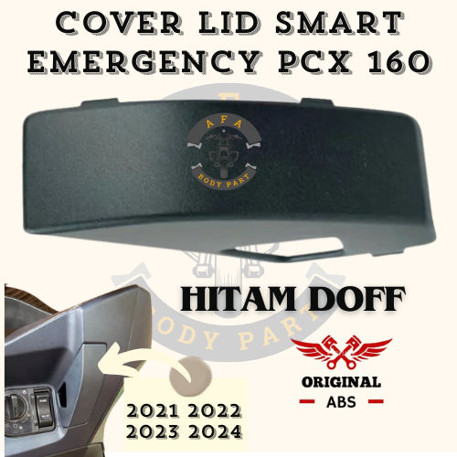 HITAM Lid Smart Emergency Cover ignition key Cover PCX 160 K1Z 2021 ...