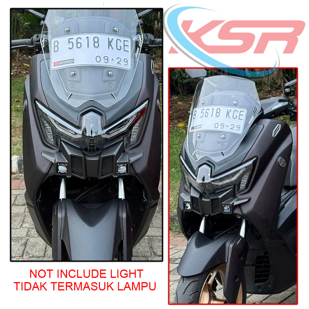 Premium Nmax Turbo Winglet For Additional Lights | Shopee Philippines