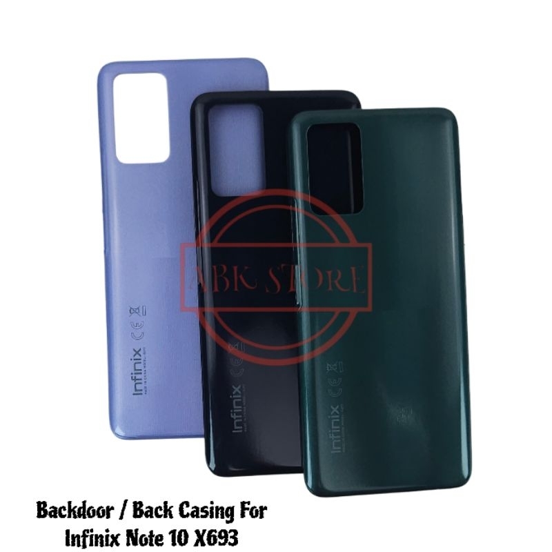 Backdoor - BACKCOVER - BACK CASING INFINIX NOTE 10 X693 HOUSING BACK ...