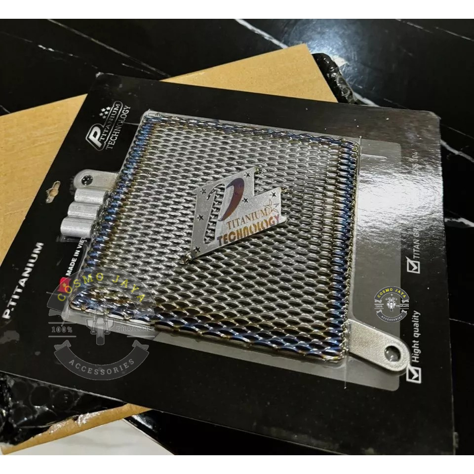 Vario 125 150 P Titanium Radiator Cover PCX 150 CBU Net Model Cover ...