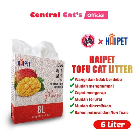 Haipet Tofu Cat Litter/Cat Lumpy Tofu Sand 6L | Shopee Philippines
