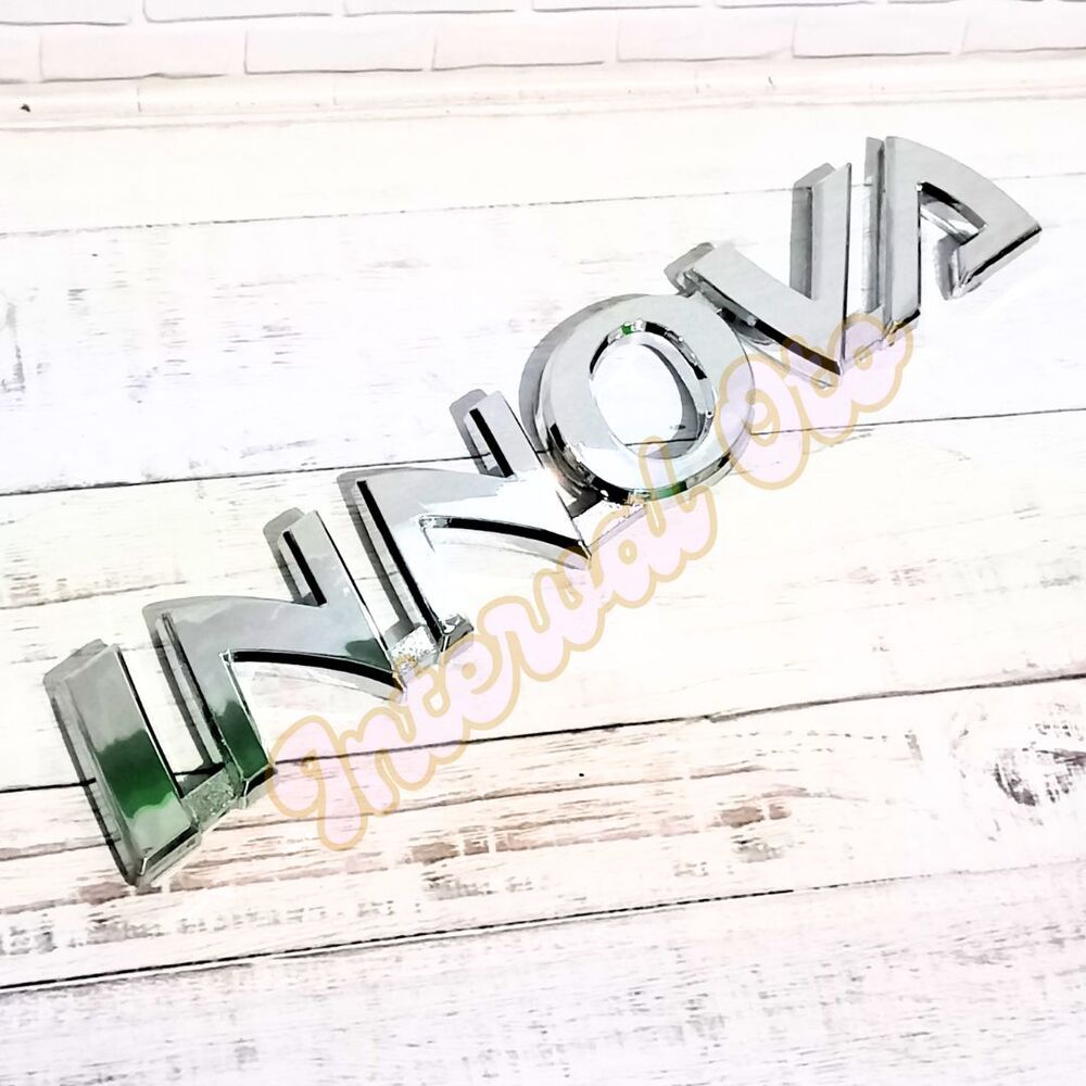 Innova Rear Emblem Innova Car Innova Logo Writing Chrome 1pcs | Shopee ...
