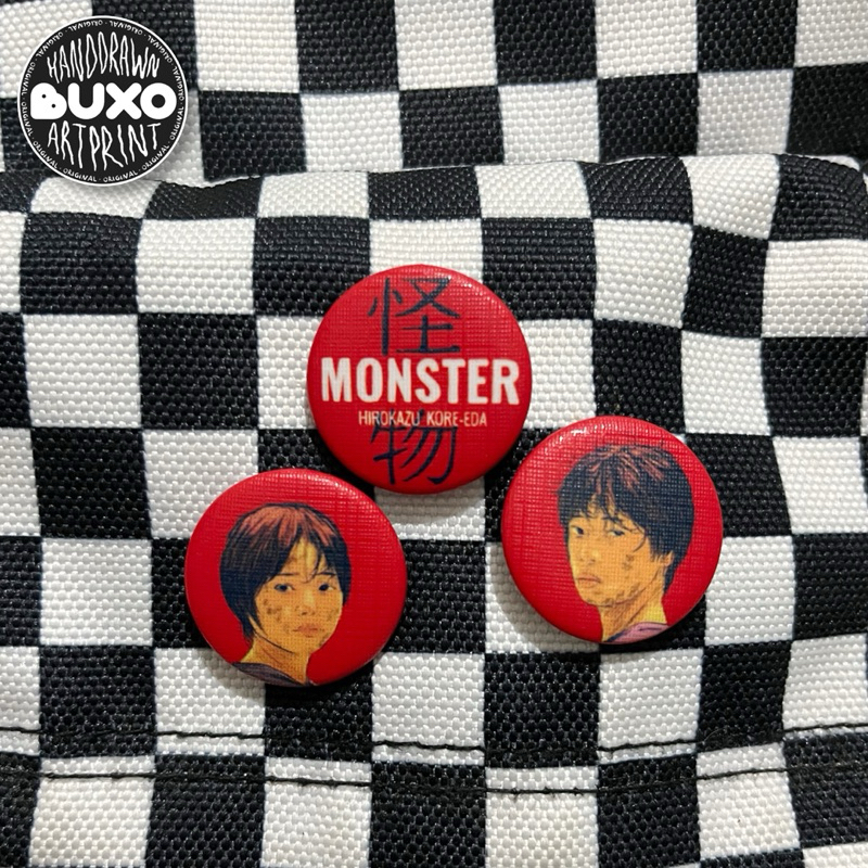 Buxo - MONSTER pin set / cute movie series film pin, 3 pcs | Shopee ...