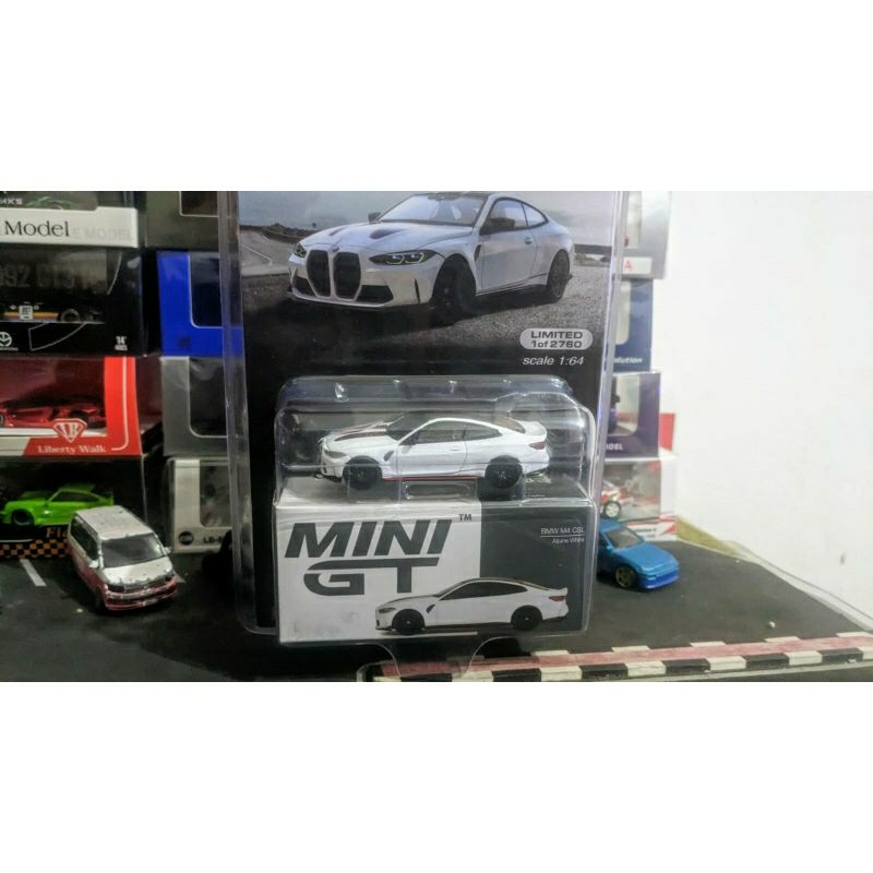 Diecast Mini GT BMW M4 CSL Alpine White no 683 Blister | Shopee Philippines