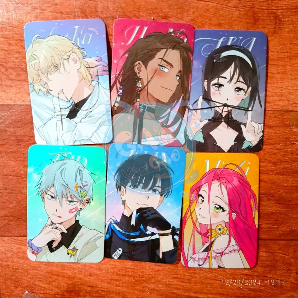 Ina ALIEN STAGE 에肖 스이지 (에스이银 ALNST) [CP30] Aurora Card | Shopee Philippines