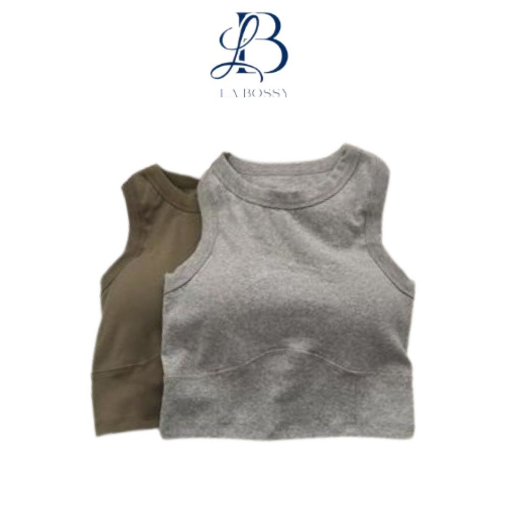 La Bossy Fashion Women's Crop Top Sports Bra Women's Clothing Fashion ...